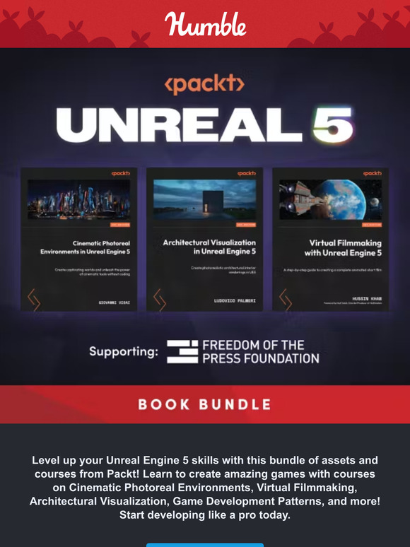 Humble Bundle: Learn industry leading techniques for Unreal Engine 5 | Milled