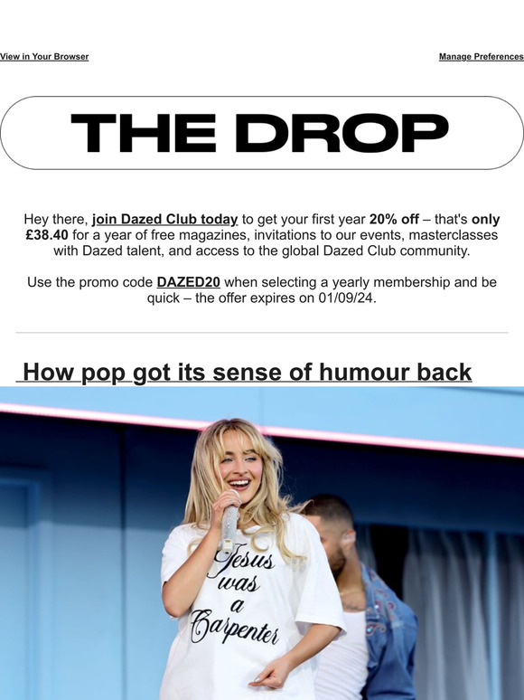 Dazed and Confused: How pop got its sense of humour back | Milled