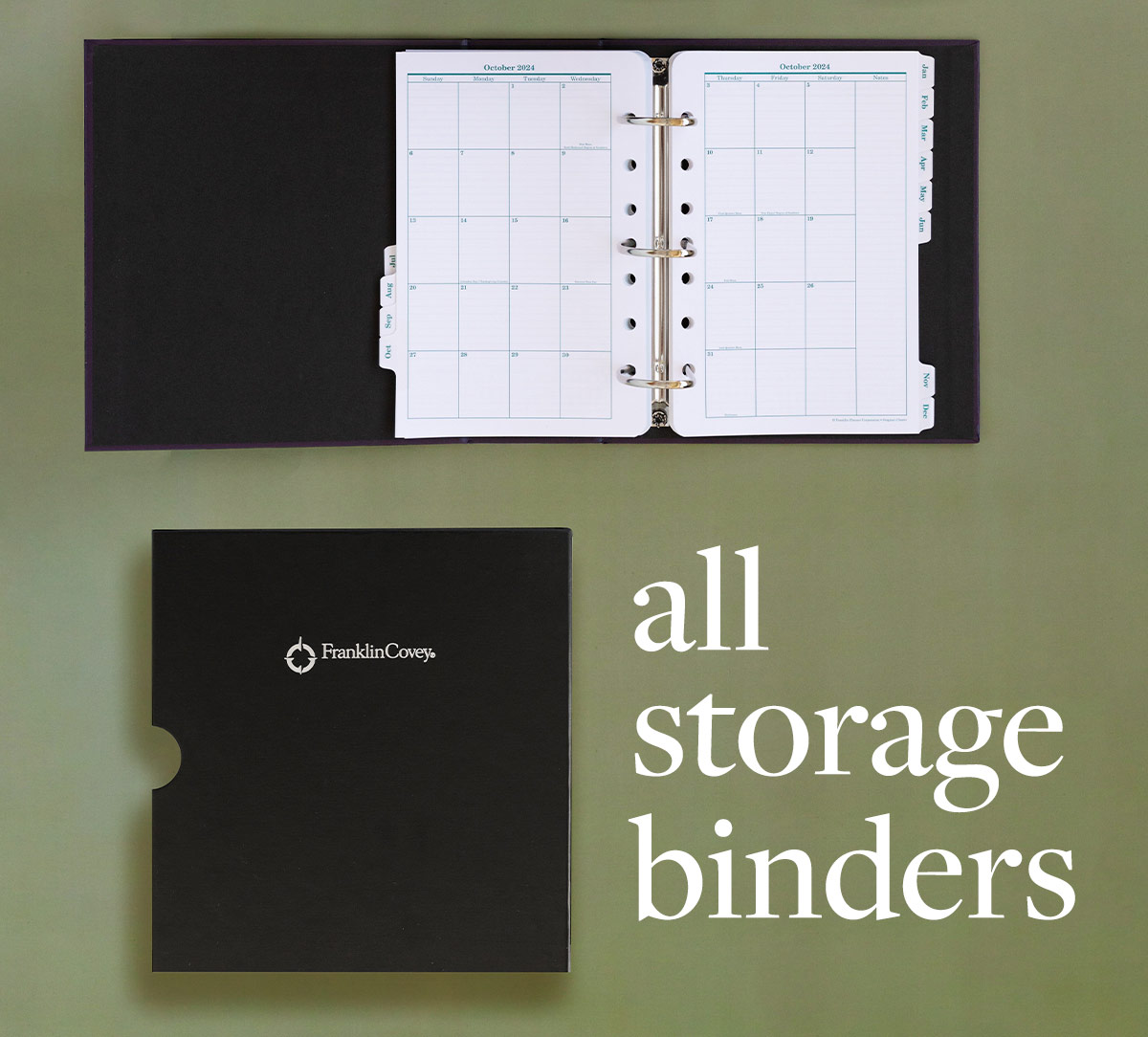 Franklin Planner: Storage SALE! Take 20% Off All Storage Binders. | Milled