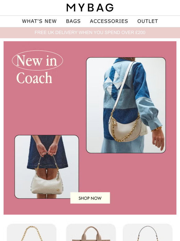 Mybag: Introducing the new Mira & Juliet styles from Coach | Milled