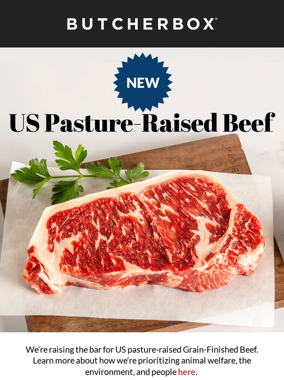 ButcherBox: NEW: US Pastured-Raised Beef! | Milled