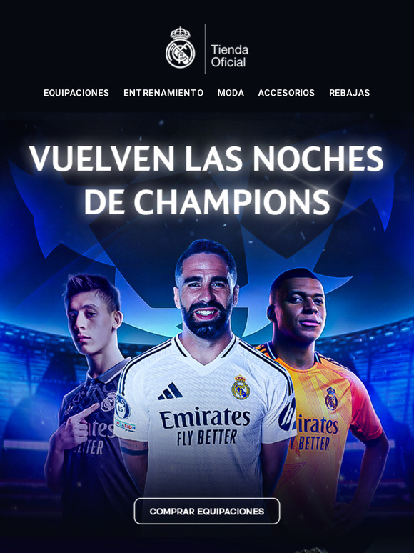 Real Madrid: ¡Vuelve la Champions League – Hagamos historia! | Milled