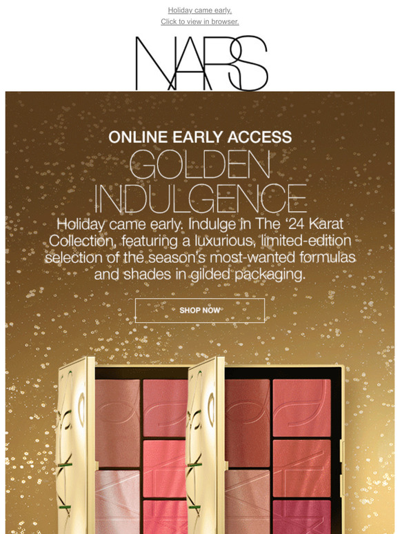 NARS Email Newsletters: Shop Sales, Discounts, and Coupon Codes