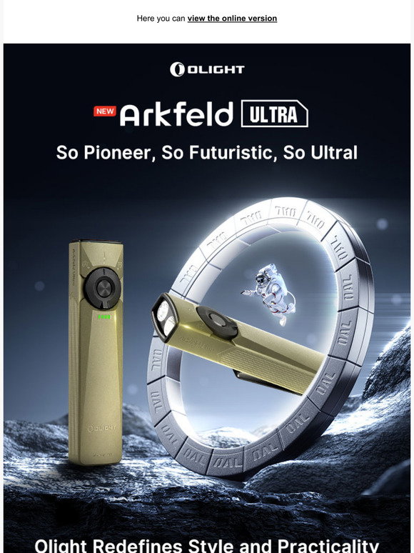 Olight: Arkfeld Ultra: Toughest Ever, Coolest Ever | Milled
