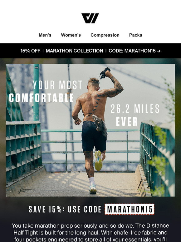 Wolaco: YOUR MARATHON HALF TIGHT IS HERE | Milled