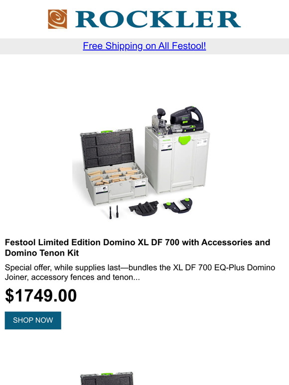 Rockler Woodworking and Hardware Email Newsletters: Shop Sales ...