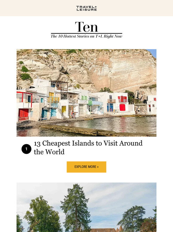 Travel + Leisure: 13 Cheapest Islands to Visit Around the World | Milled