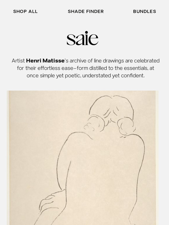 Clean Beauty For All Inc: Matisse's Line Drawings | Milled