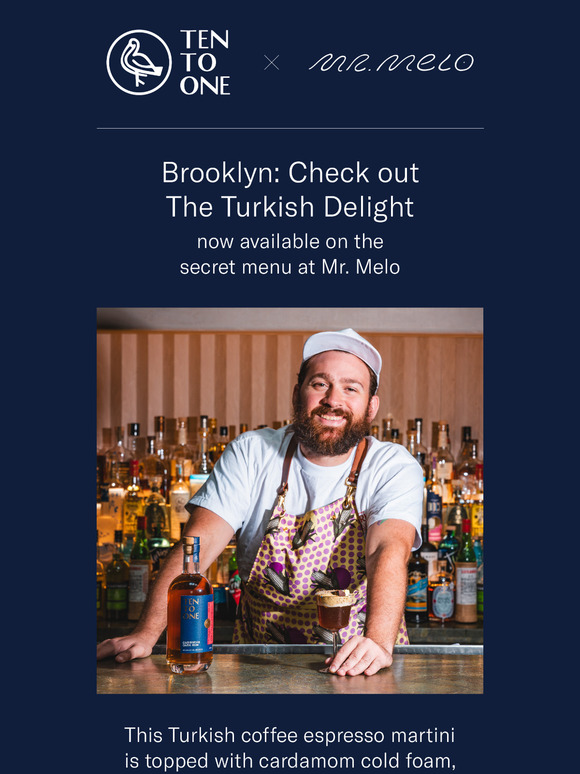 Ten To One: Try The Viral Pistachio Chocolate In Our New Cocktail at Mr ...