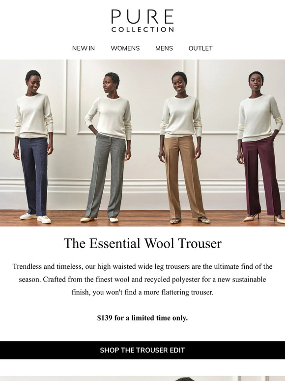 Pure Collection Email Newsletters: Shop Sales, Discounts, and Coupon Codes