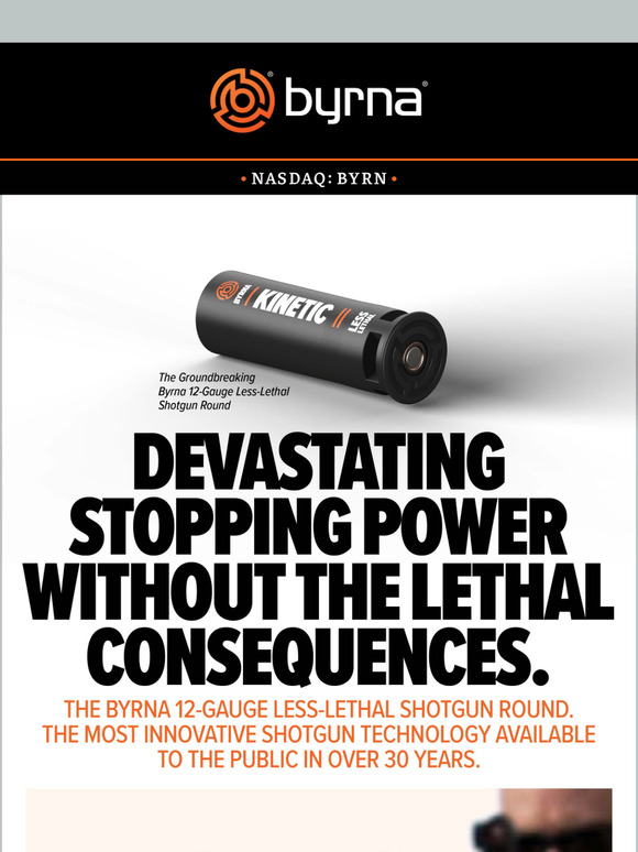 Byrna: WATCH - The Most Innovative Shotgun Technology in Over 30 Years ...