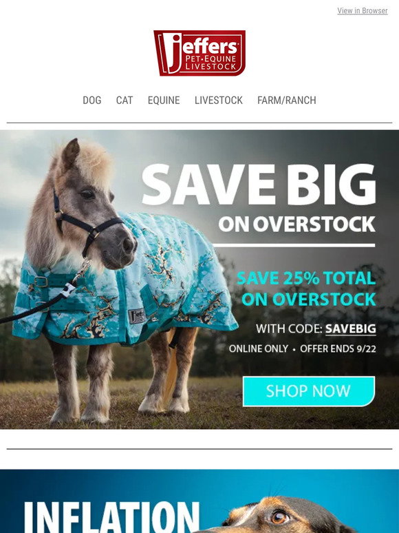 Jeffers Pet: Savings on top of Savings!! | Milled