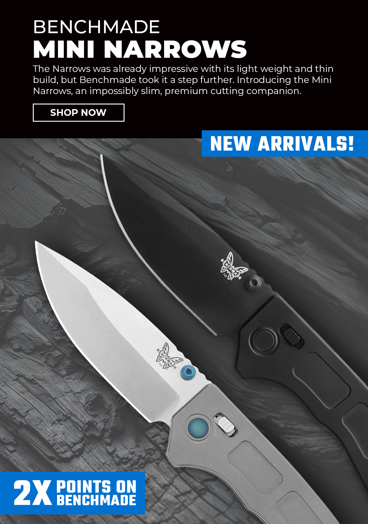 Blade HQ - Source: The Benchmade Mini Narrows is here! | Milled