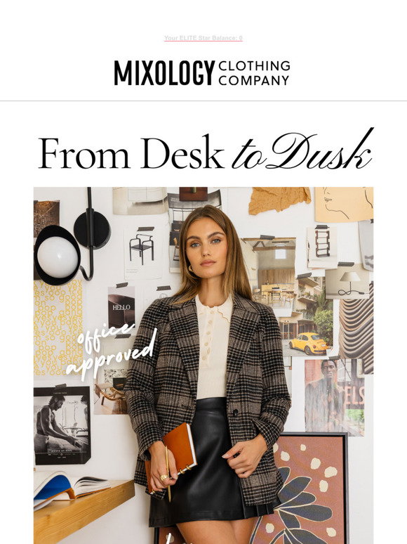 Mixology Clothing: From Desk To Dusk 🍸💼 | Milled