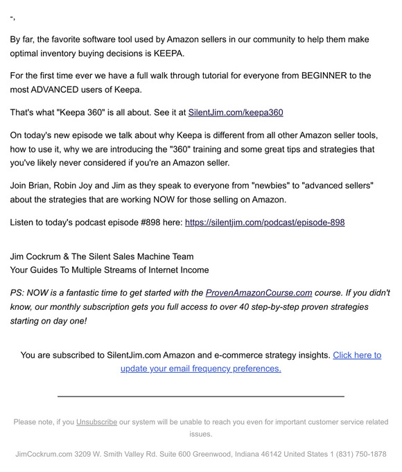 Silent Sales Machine: The most thorough and most cutting edge Keepa ...