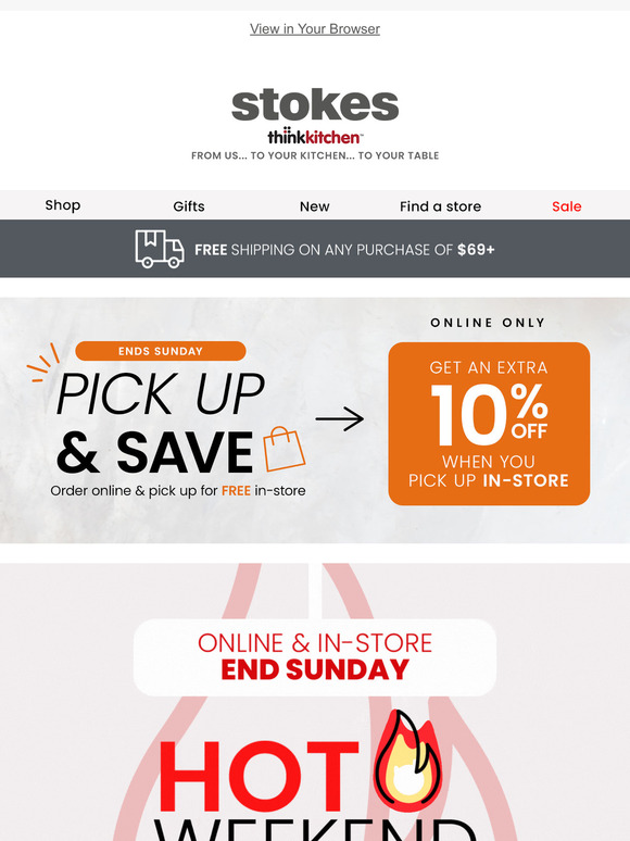 Stokes: LIMITED TIME OFFER! Save up to 54% on these deals 🔥 | Milled