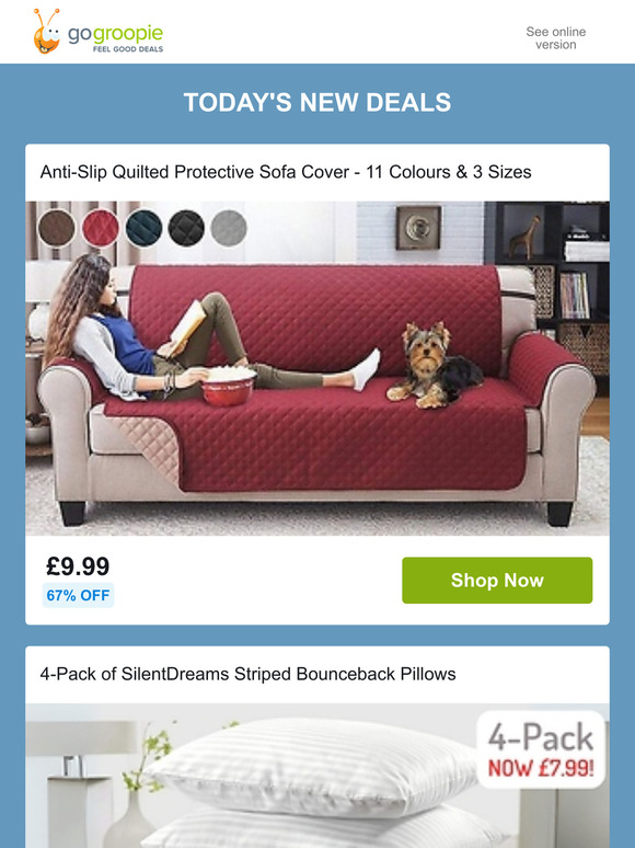 Go Groopie: 🍀 Congratulations! It's your LUCKY day... | Milled