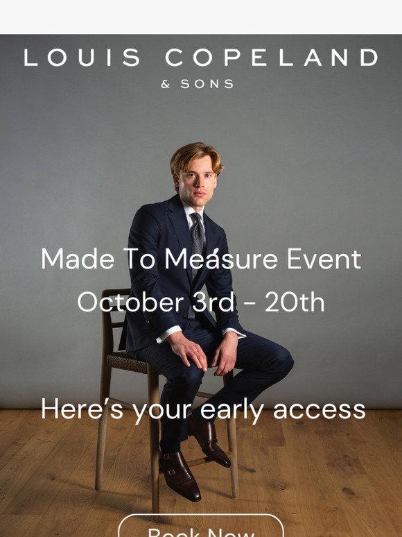 Louis Copeland: Exclusive Early Access: Louis Copeland Made to Measure ...