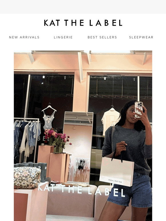 Kat The Label: A glimpse into our NYC pop-up 👛🌸🦩💕💅🏼🩰 | Milled