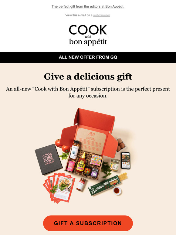 GQ: Get the all-new Cook with Bon Appétit box | Milled