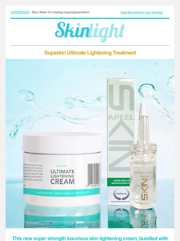 SkinLight: Special Skin Lightening Pack With Anti-Melanin | Milled