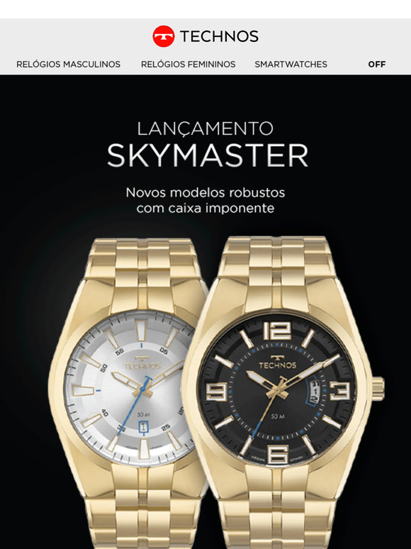 Technos: Conheça os relógios robustos e imponente ⌚ | Milled