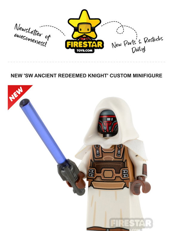 Firestar Toys: 🌌 Introducing the 'SW Ancient Redeemed Knight' & 'SW ...