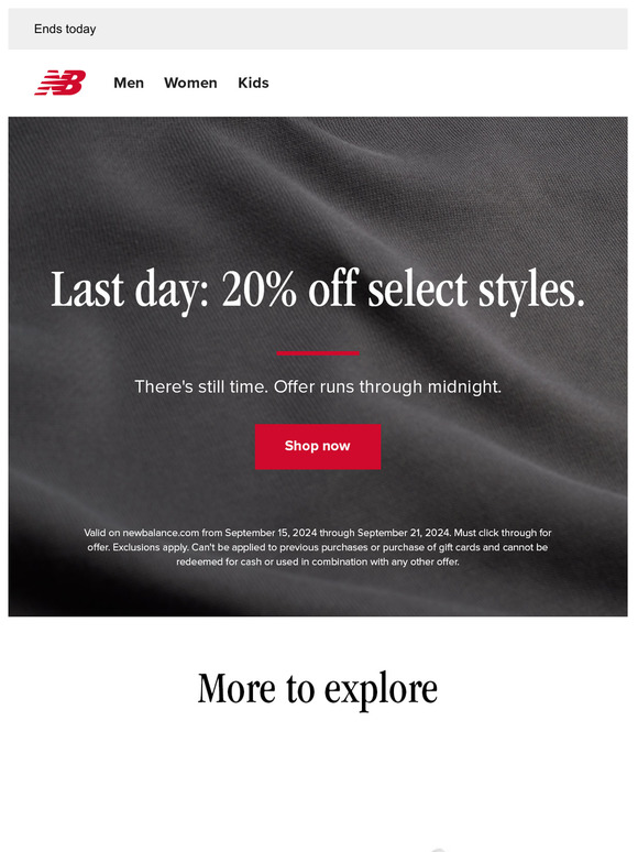 New Balance Email Newsletters: Shop Sales, Discounts, and Coupon Codes