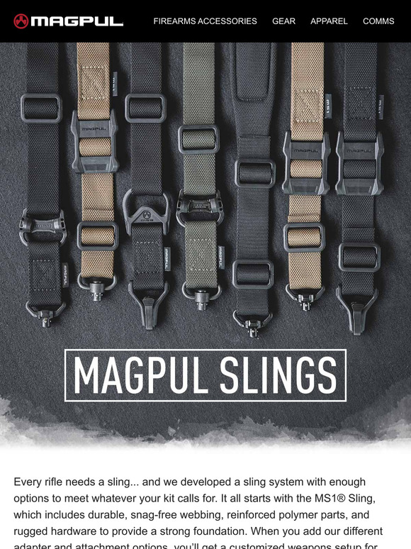 Magpul: Get The Details On The Magpul Sling System | Milled