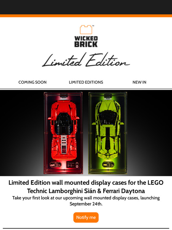 Wicked Brick: First Look - Limited Edition wall mounted displays for ...