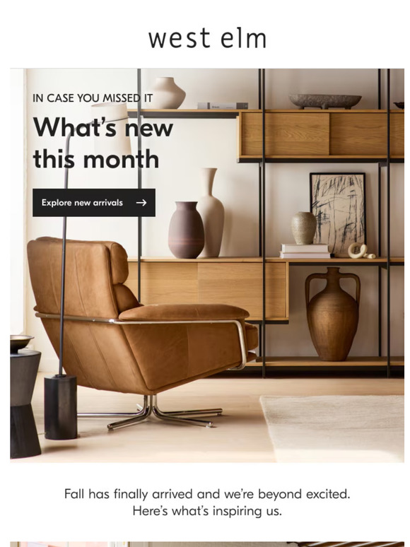 West Elm Email Newsletters: Shop Sales, Discounts, and Coupon Codes