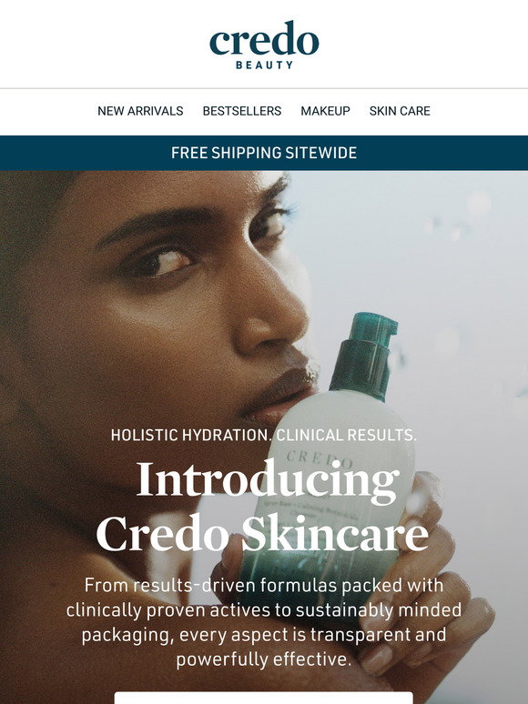 Credo Beauty: Discover Credo Skincare: 10 years in the making | Milled