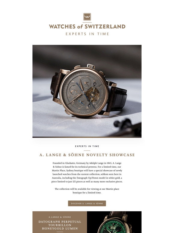 Watches of Switzerland: Experts In Time | A. Lange & Söhne Innovation ...