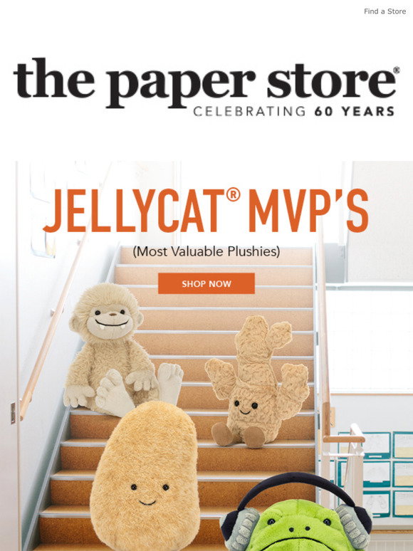 The Paper Store: These Jellycat favs are impossible to resist! | Milled