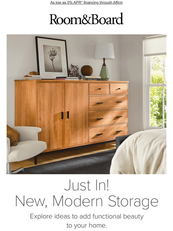 Room & Board: New storage cabinets for every room | Milled