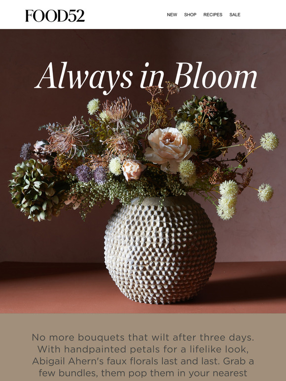 Food52 Email Newsletters: Shop Sales, Discounts, and Coupon Codes