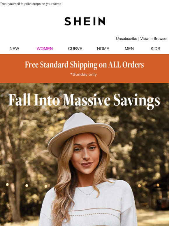 SHEIN Email Newsletters: Shop Sales, Discounts, and Coupon Codes