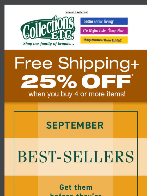 Collections Etc.: Your Guide to September's Best Sellers Is Here! | Milled