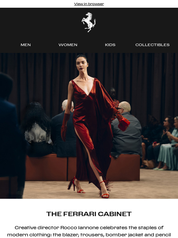 Ferrari Store UK: Relive the Ferrari SS 25 runway | Milled