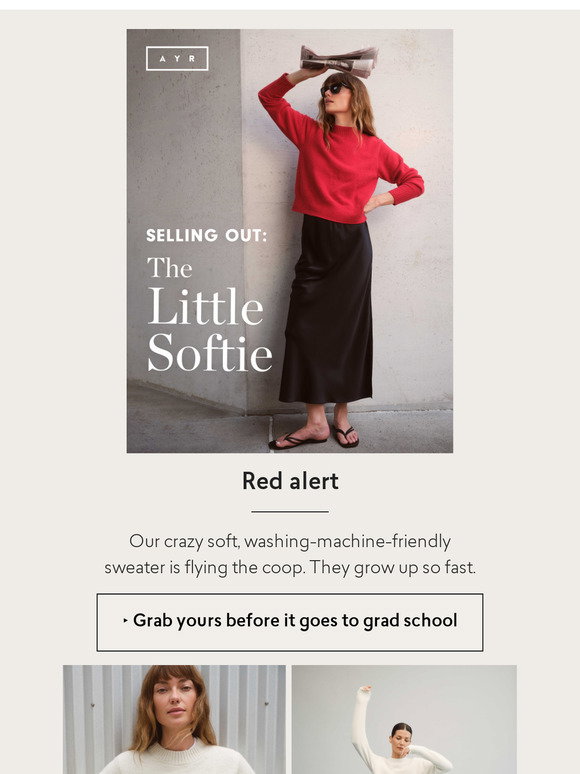 AYR: Um, The Little Softie is selling out | Milled