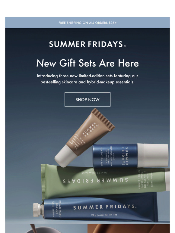 Summer Fridays: Limited-Edition Holiday Sets Have Arrived | Milled