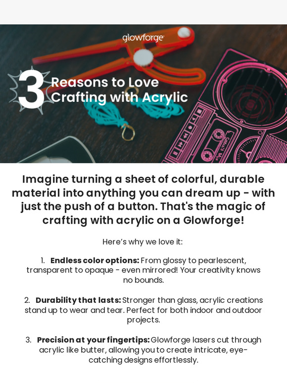 Glowforge: Meet the unsung hero of the creative world | Milled