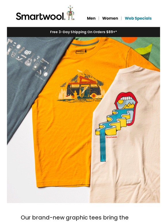 SmartWool: Brand-New Graphic Tees | Milled