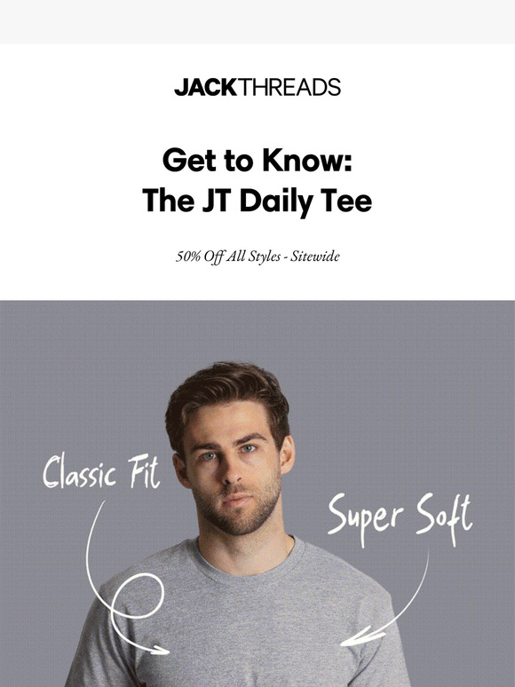 Jack Threads Email Newsletters: Shop Sales, Discounts, and Coupon Codes