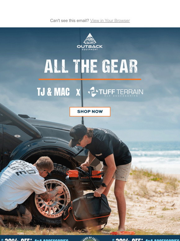 Outback Equipment: BEST of Tuff Terrain with TJ & Mac 😍 | Milled
