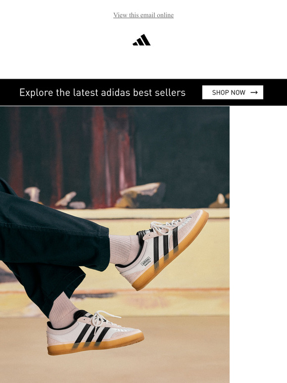 adidas Email Newsletters: Shop Sales, Discounts, and Coupon Codes