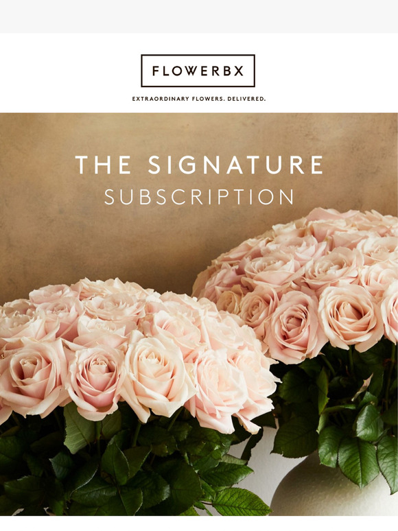 FLOWERBX: Meet The Signature Subscription | Milled