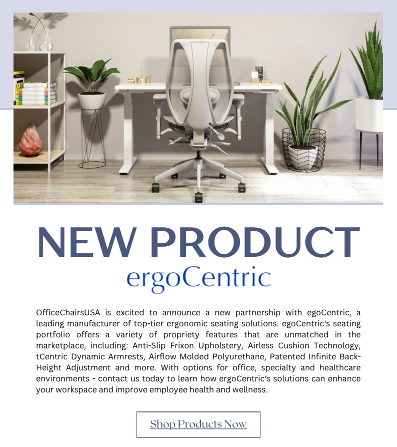 Office Chairs USA: Discover ergoCentric | Milled