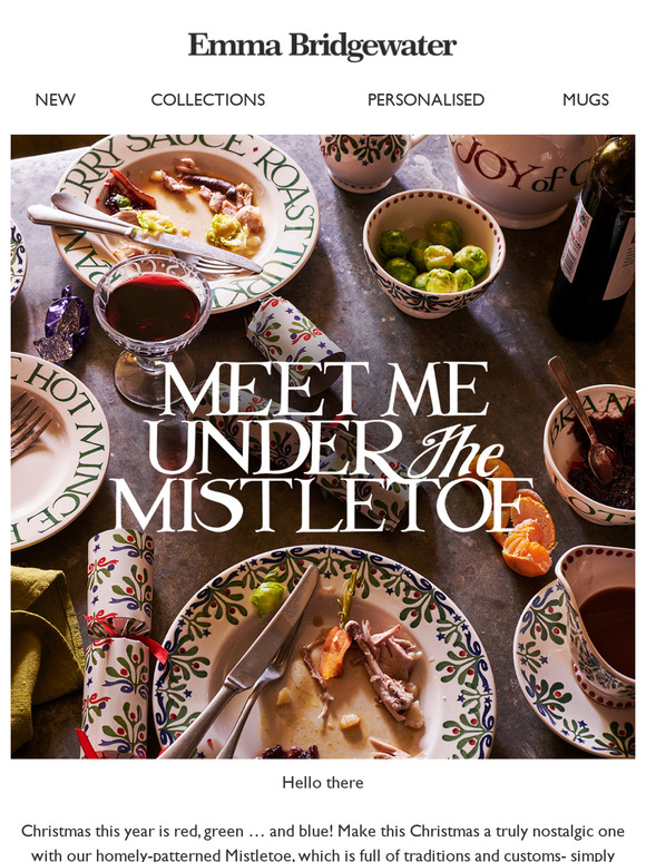 Emma Bridgewater: Under The Mistletoe... | Milled