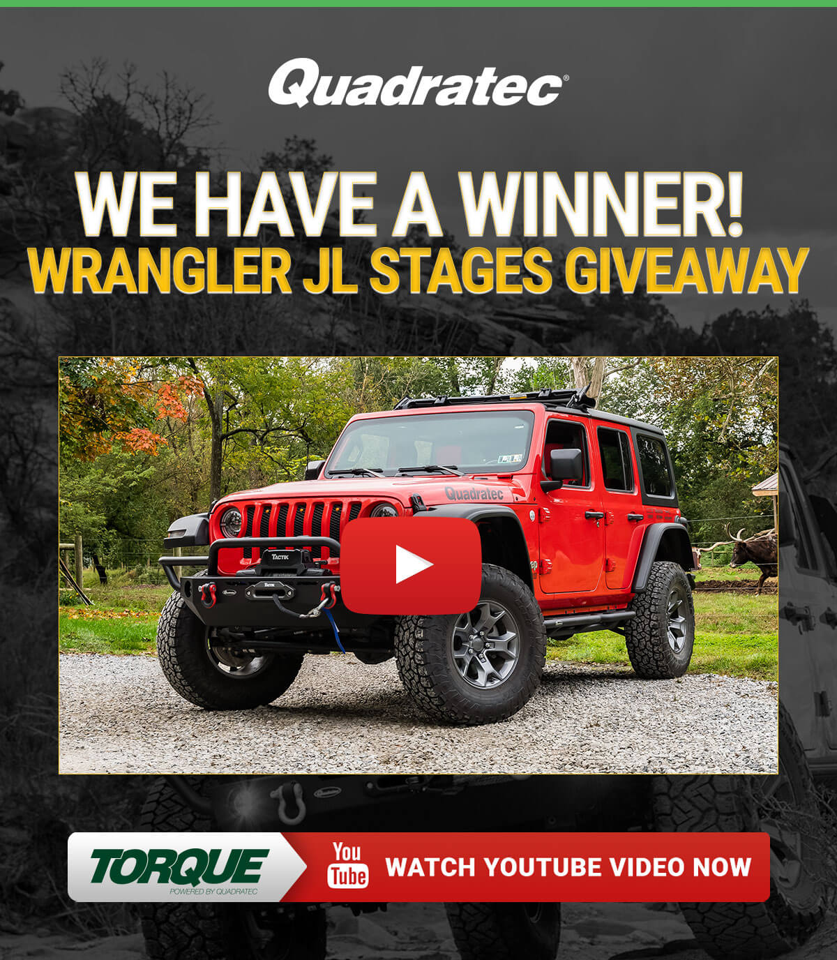 Quadratec: Wrangler Giveaway Winner?! + What's New for 2025 Jeeps | Milled